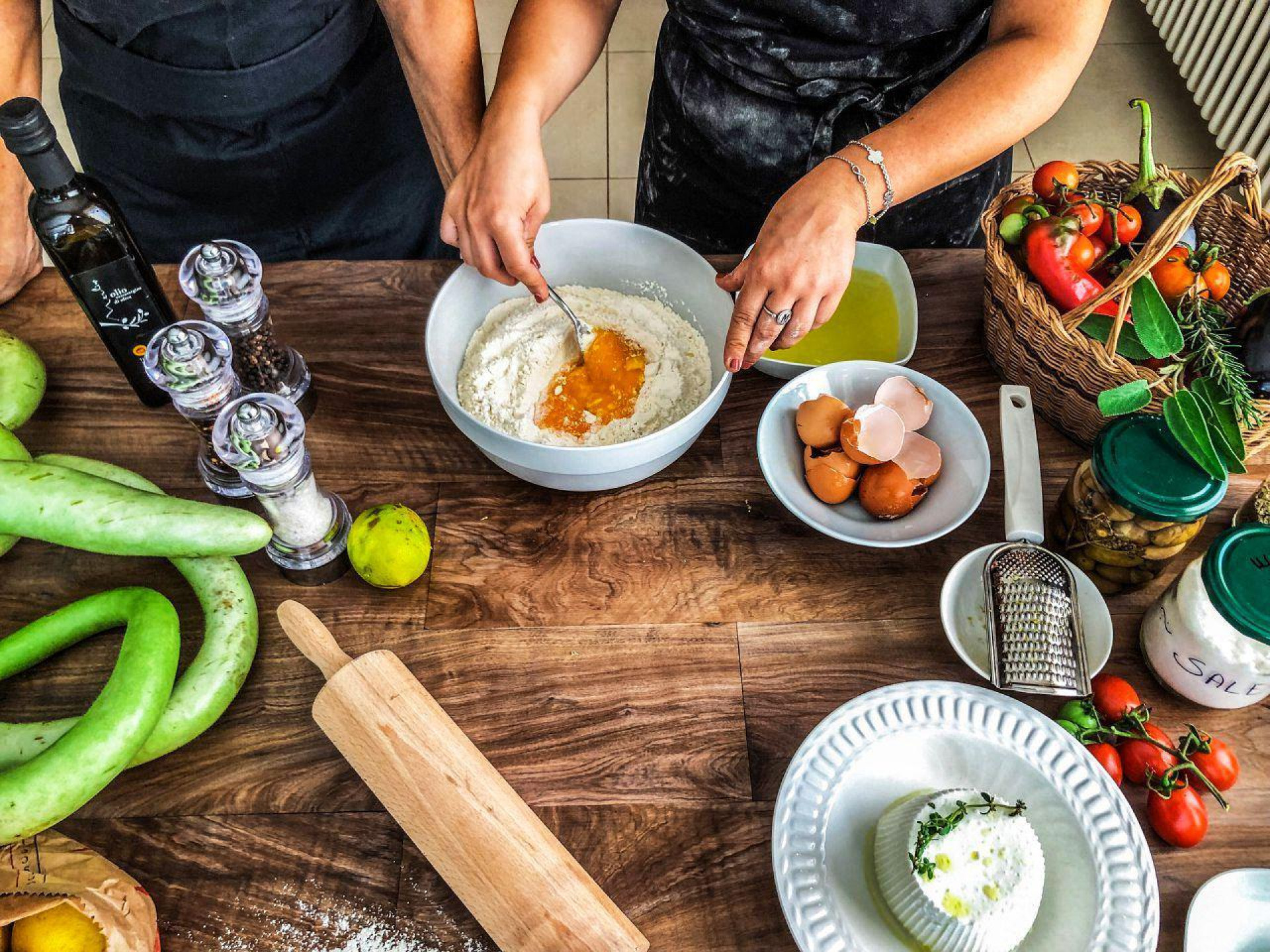 Mount Etna Private Traditional Cooking Class with Family Recipes